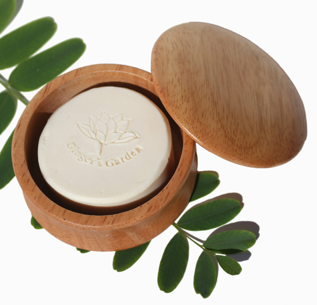 Artisan Wet Shave Soap and Wood Shaving Bowl Set